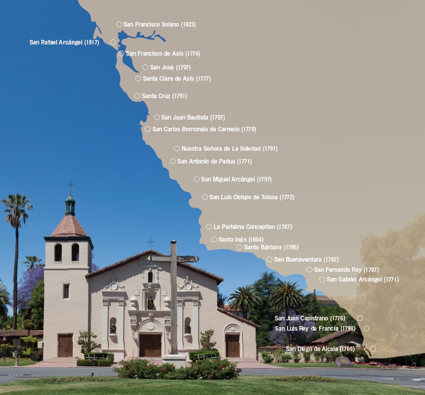 The California Missions Trail｜21の伝道所を繋いだ歴史的トレイル - plusroadtrip